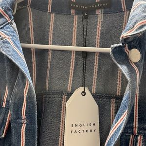 English Factory | Jackets & Coats | English Factory Denim Jacket | Poshmark